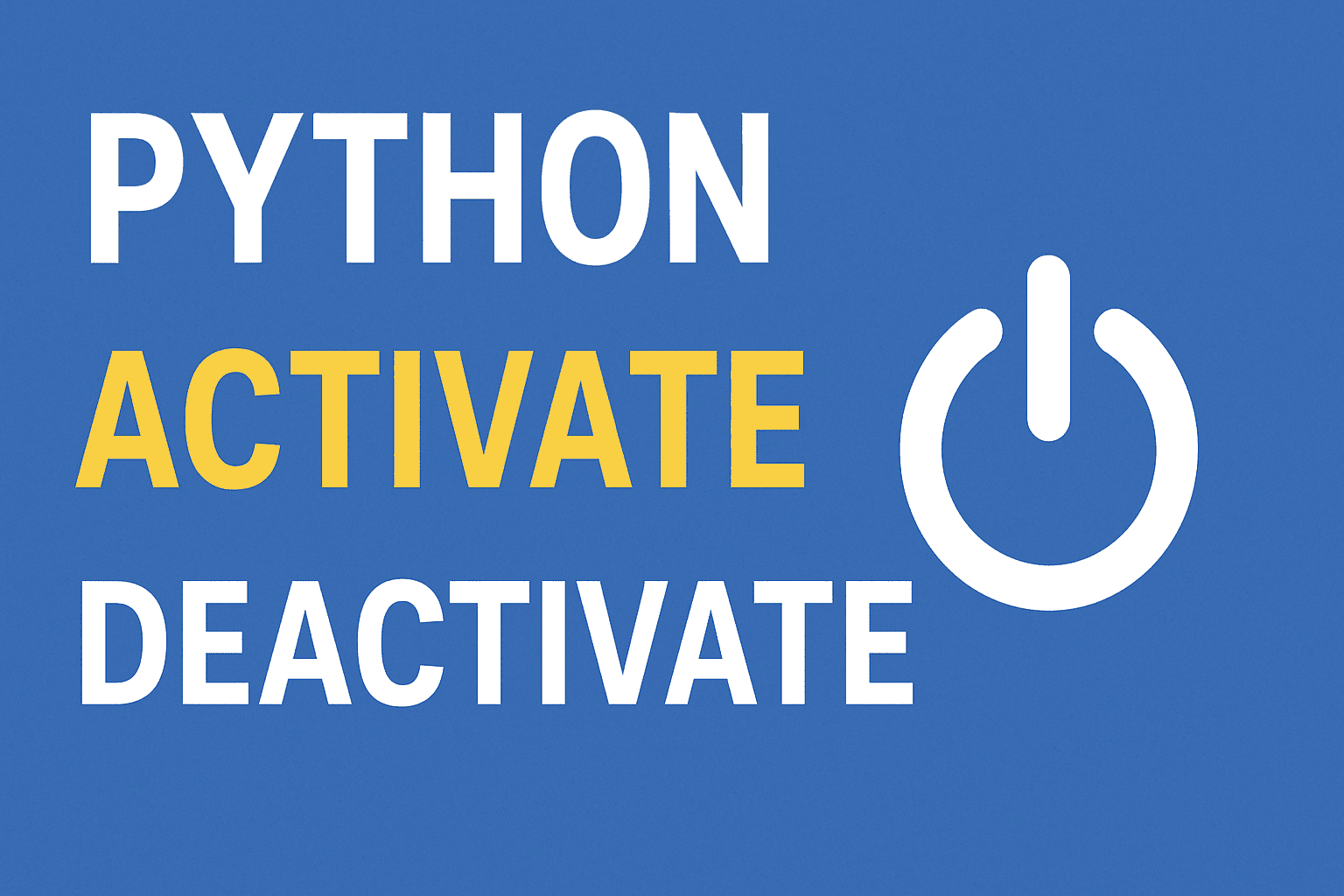 Pythonの仮想環境を終了（deactivate）する方法｜IT技術ライフ