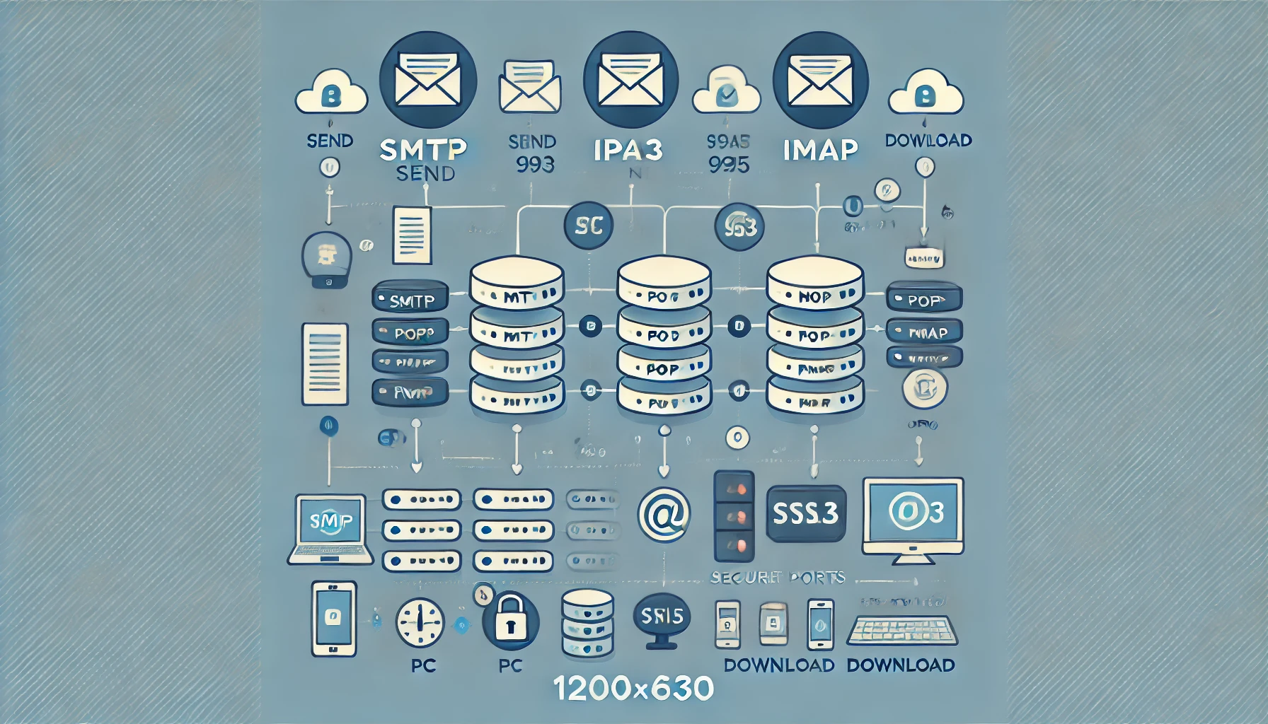 SMTP・POP3・IMAPの違いを徹底解説 | メール送受信プロトコル｜IT技術ライフ